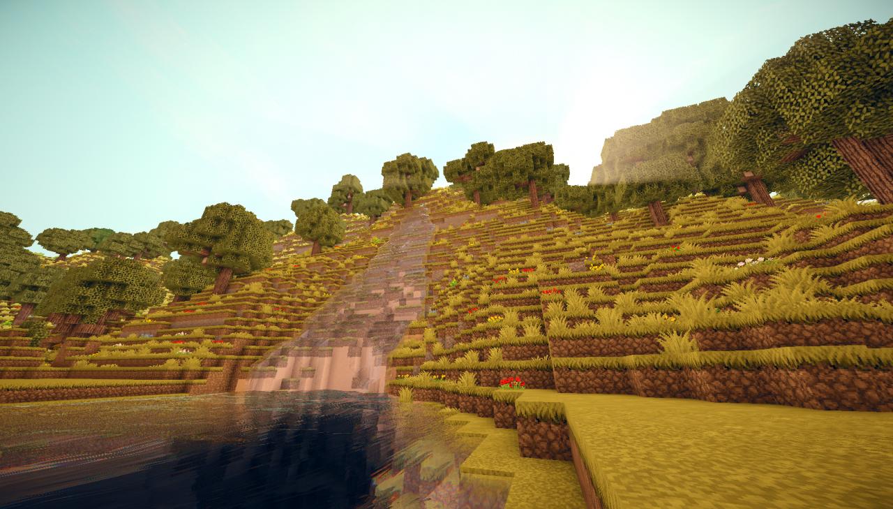 Custom Terrain [PwegoServer Team Build Off] Minecraft Map