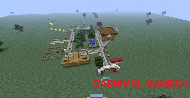 Carnival games Minecraft Map