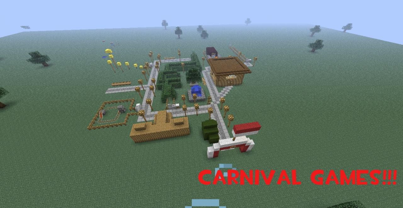Carnival games Minecraft Map
