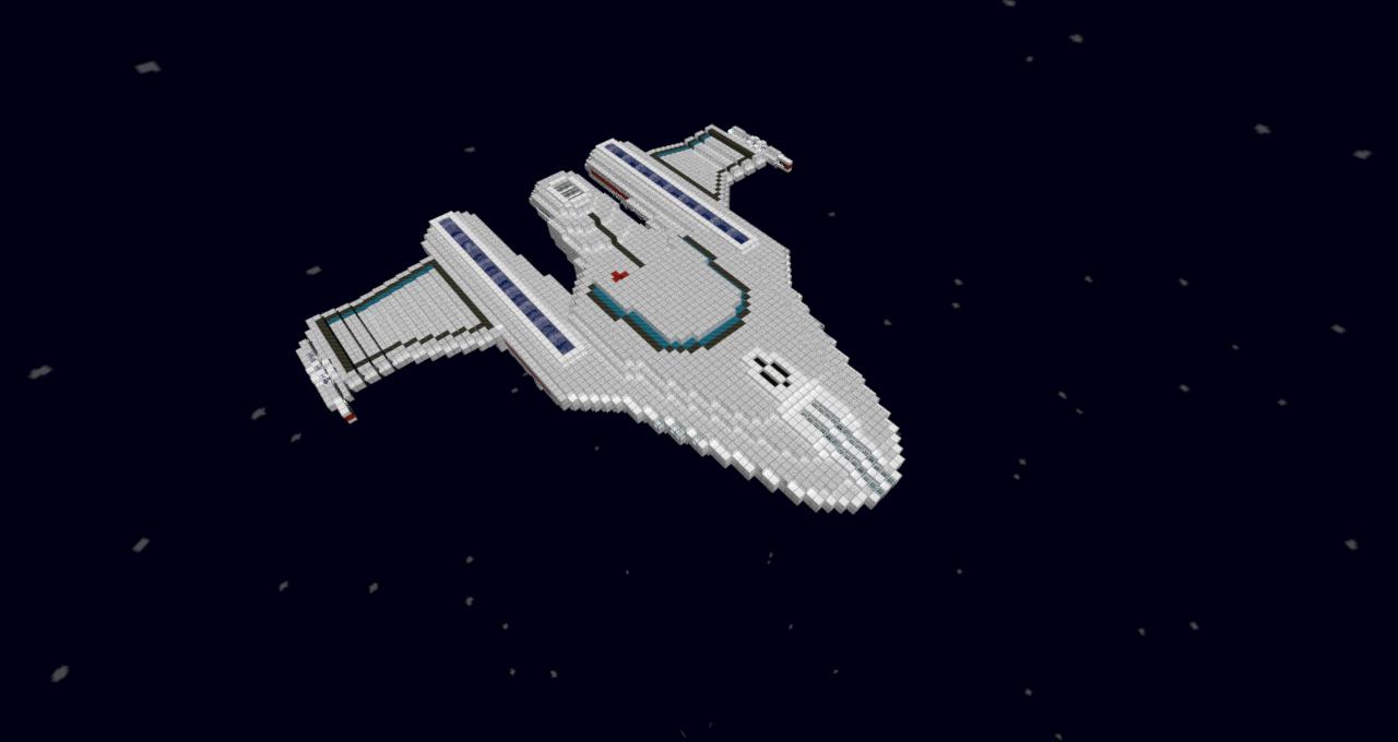 USS Revelation -Earth Space Command Vessel- Finalist Minecraft Map