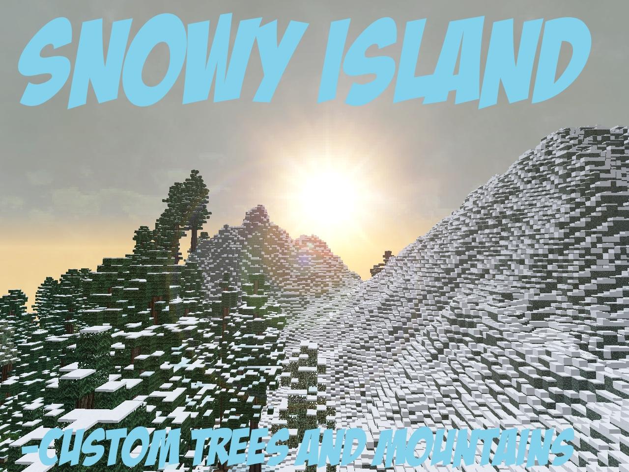 Snowy Islands Minecraft Map