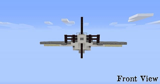 Supermarine Spitfire - WWII Fighter Plane Minecraft Map