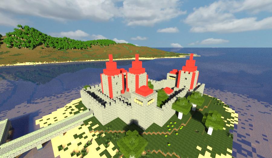 Nitro's Red Castle Minecraft Map