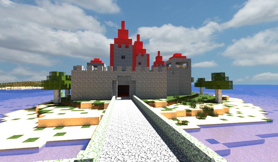 Nitro's Red Castle Minecraft Map
