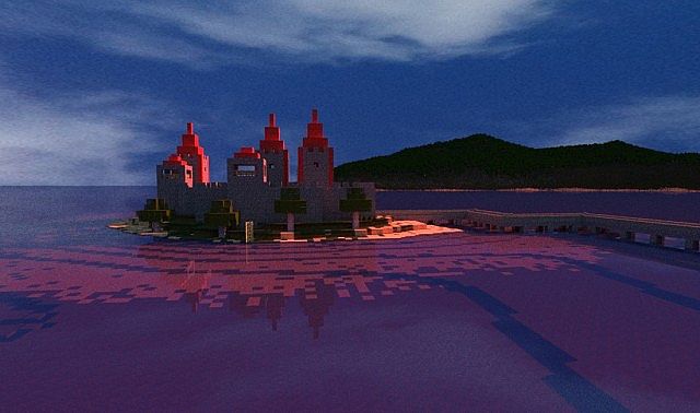 Nitro's Red Castle Minecraft Map