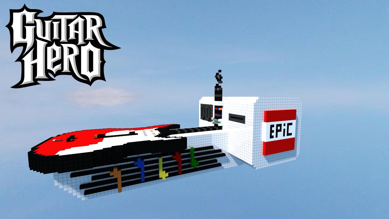 Guitar Hero V2 [Mini-game] Minecraft Map
