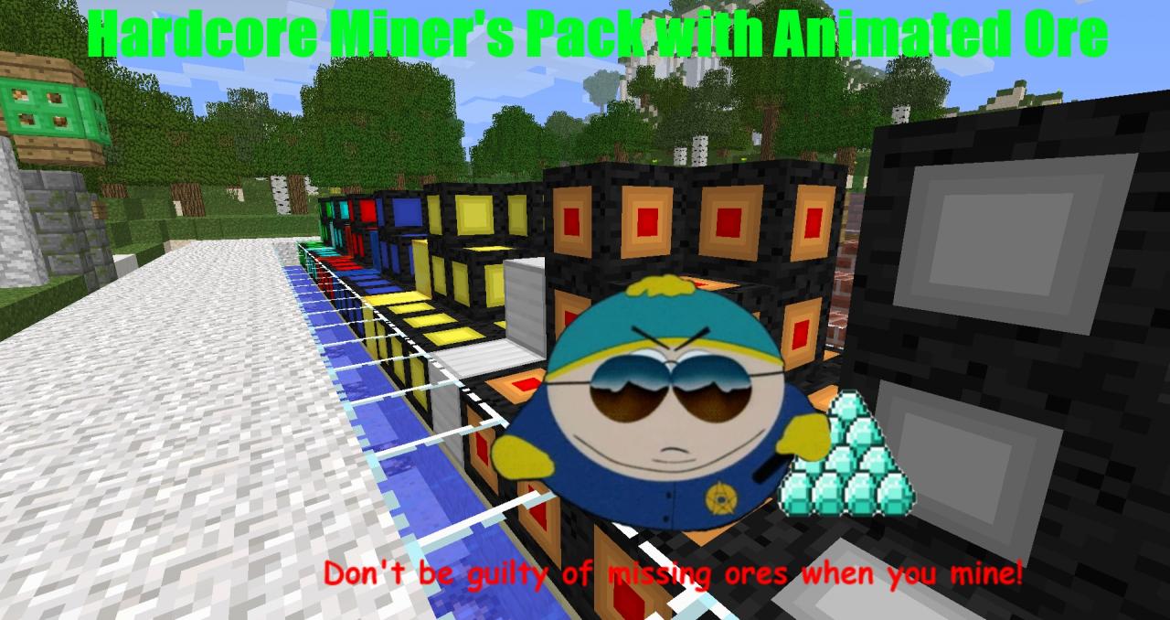 Hardcore miner's pack Minecraft Texture Pack