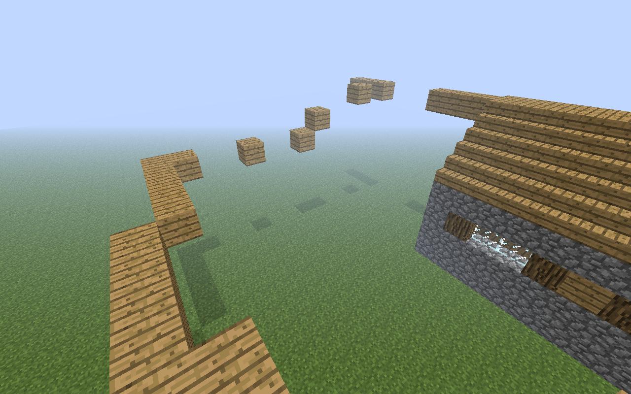 Simple parkour custom map Minecraft Map
