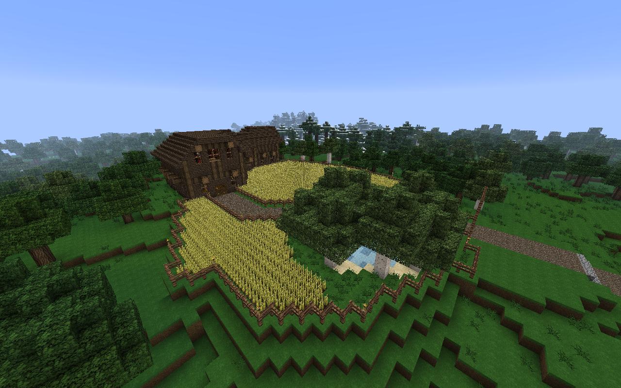 Classic Farm House Minecraft Map