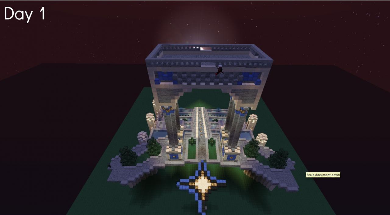 Server Spawn - Unfinished Minecraft Map