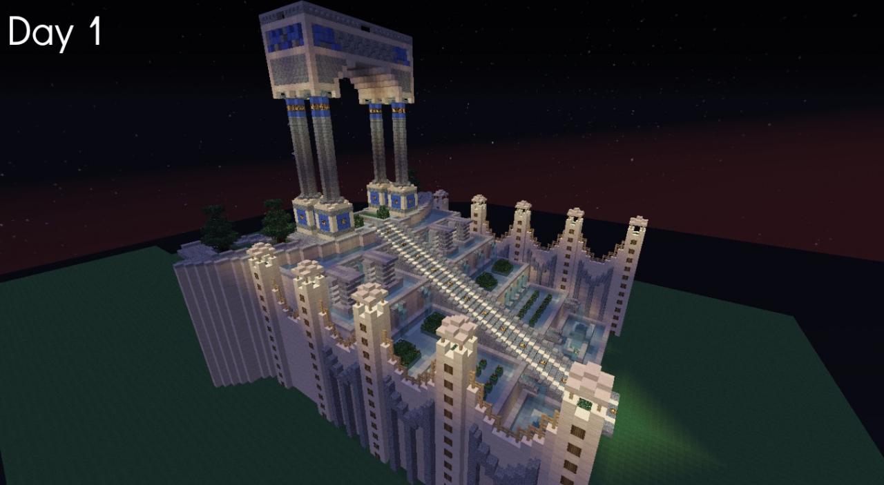Server Spawn - Unfinished Minecraft Map