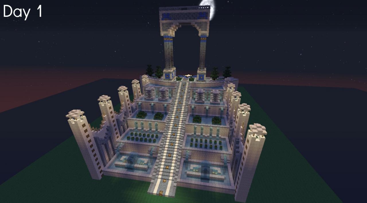 Server Spawn - Unfinished Minecraft Map