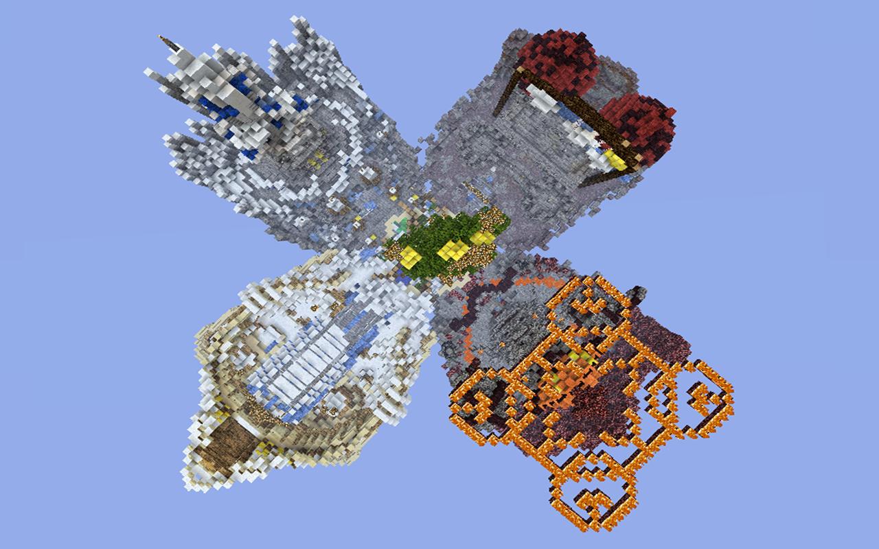 Scrapped Spawn Minecraft Map