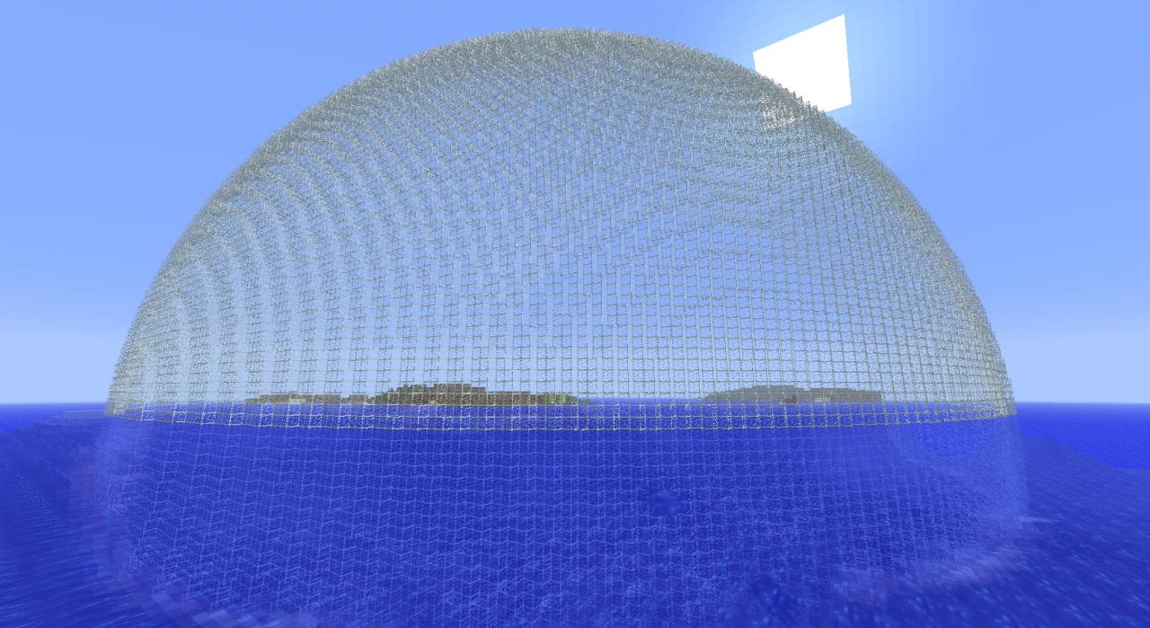 **UPDATED 2.1** The Dome Survival Map 2.1 Minecraft Map
