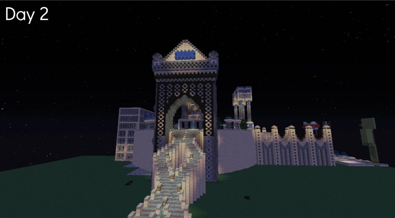 Server Spawn - Unfinished Minecraft Map