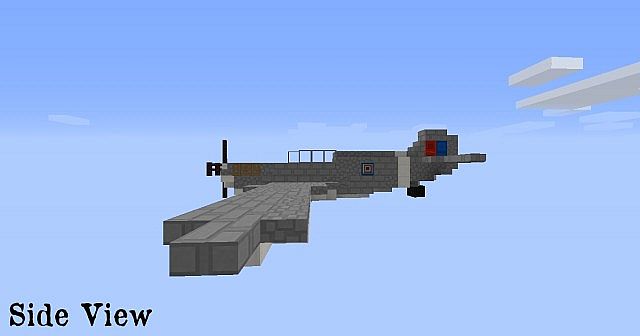 Supermarine Spitfire - WWII Fighter Plane Minecraft Map