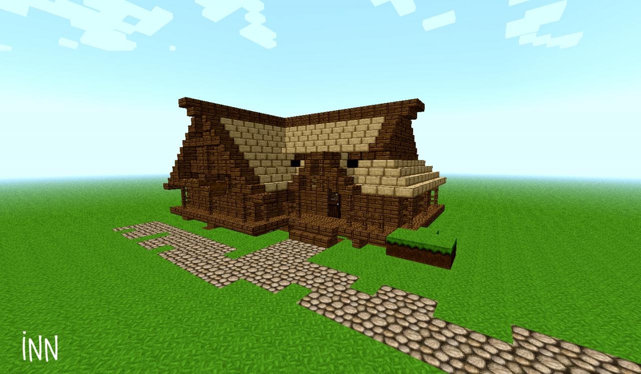 Skyrim Buildings Minecraft Map