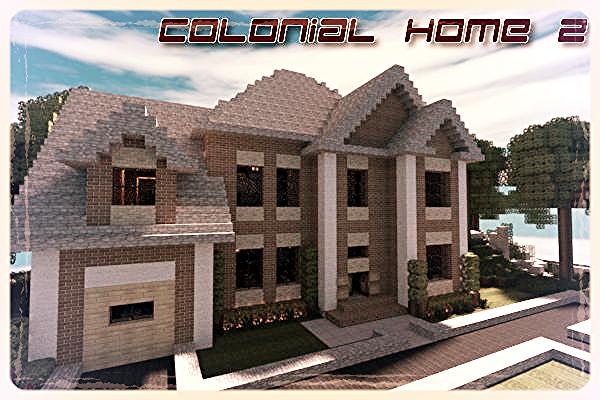Colonial Home 3 Minecraft Map