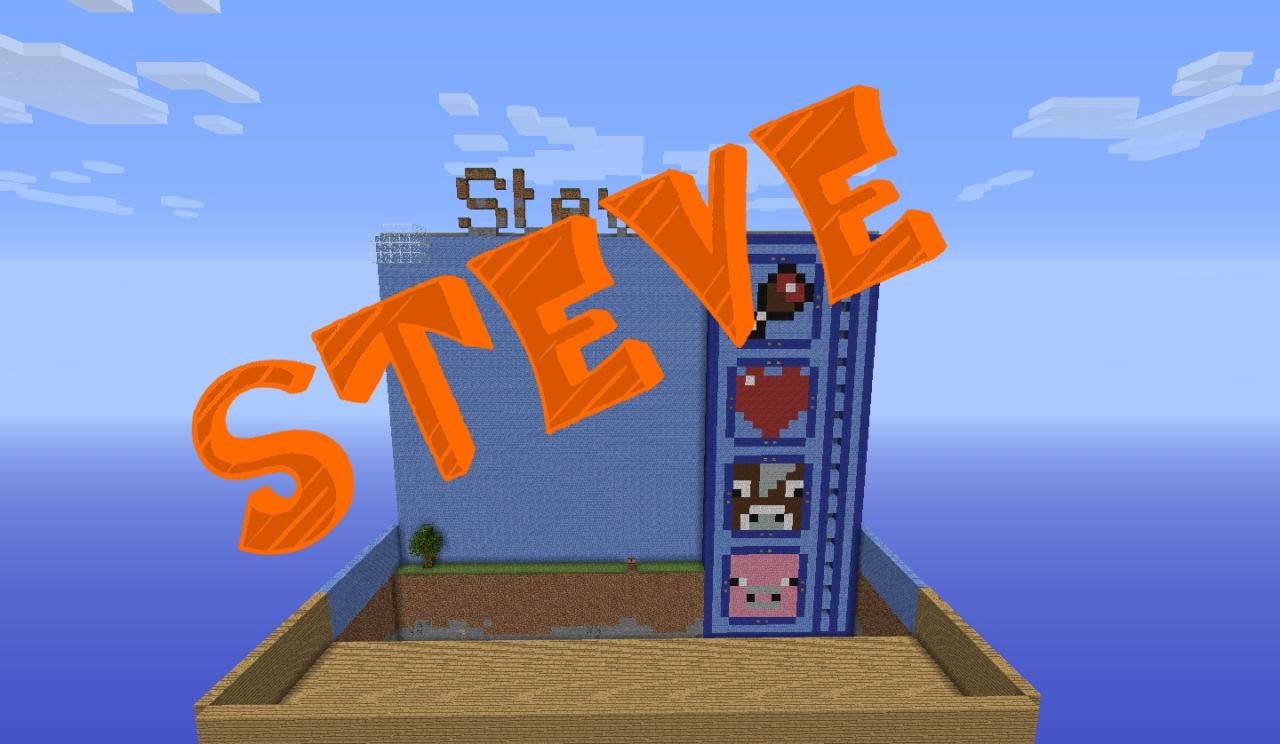 Steve in Minecraft Minecraft Map