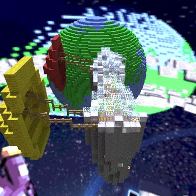 Solar Driver - Space Station Minecraft Map