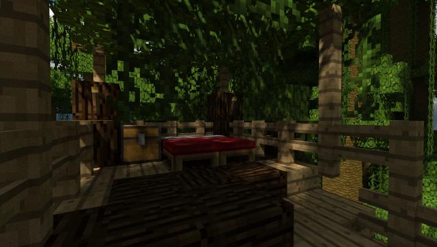 Tropical Jungle Tree House Minecraft Map