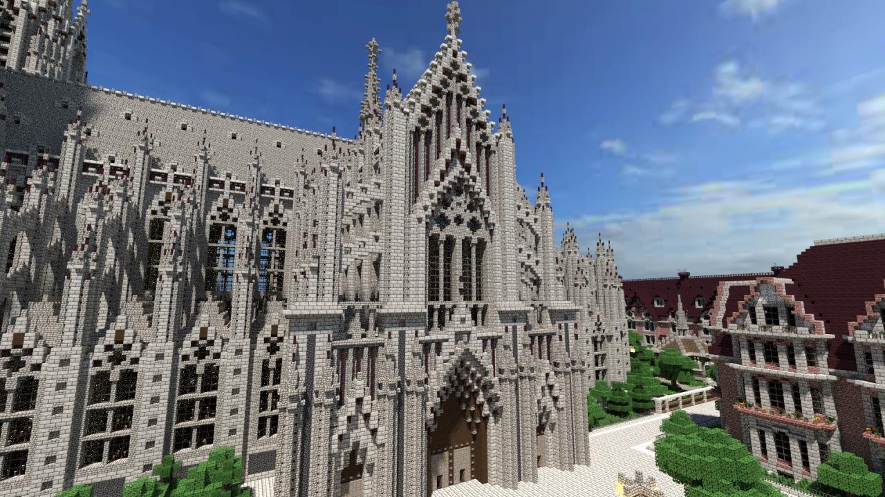 Cologne Cathedral ( Vitruvian City ) Minecraft Map