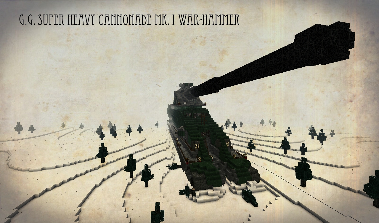 G.G. Industries Super Heavy Flak Cannon Mk.I War-Hammer Minecraft Map