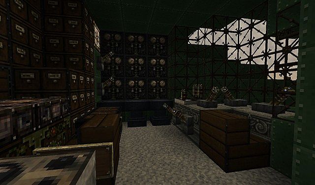 G.G. Industries Super Heavy Flak Cannon Mk.I War-Hammer Minecraft Map