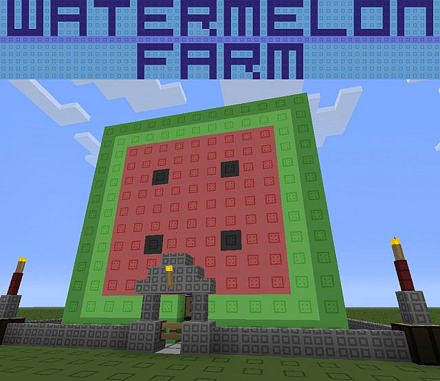 Watermelon Farm Minecraft Map