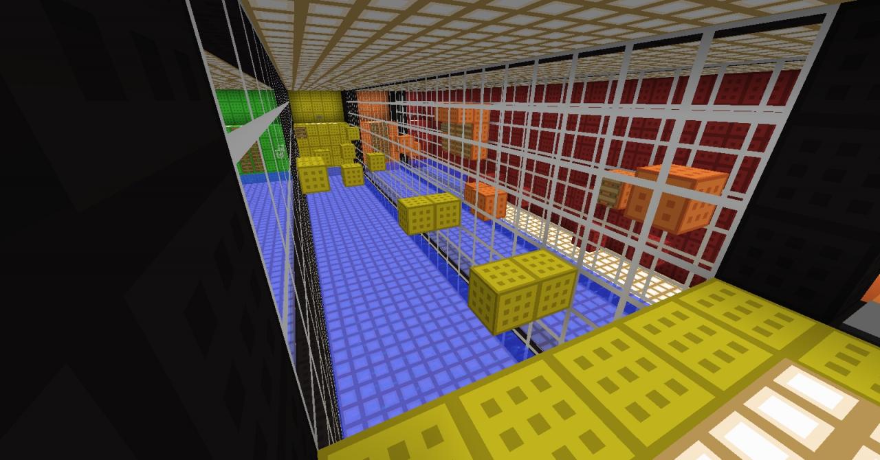 Rainbow Parkour! Minecraft Map