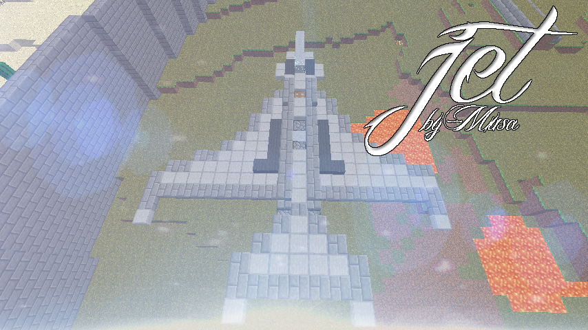Epic small jet - Schematic Minecraft Map