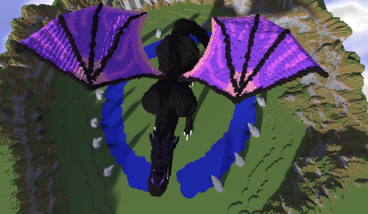 Endigo Dragon Minecraft Map