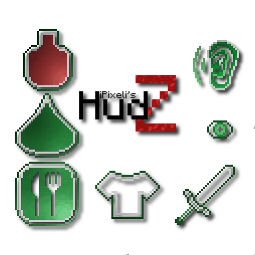 HudZ - A HUD for playing MineZ Minecraft Mod