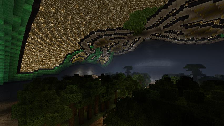 Nature Castle Minecraft Map