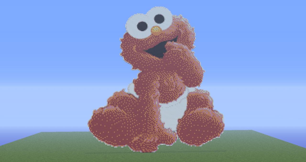 Sesame Street Baby Elmo Minecraft Map