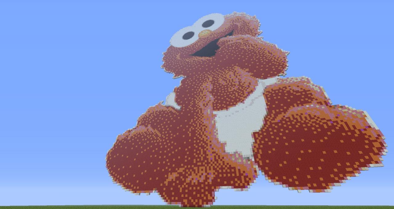 Sesame Street Baby Elmo Minecraft Map