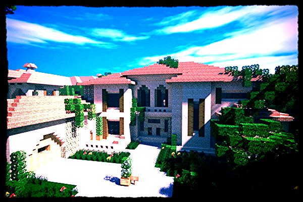 Mediterranean Home 1 Minecraft Map