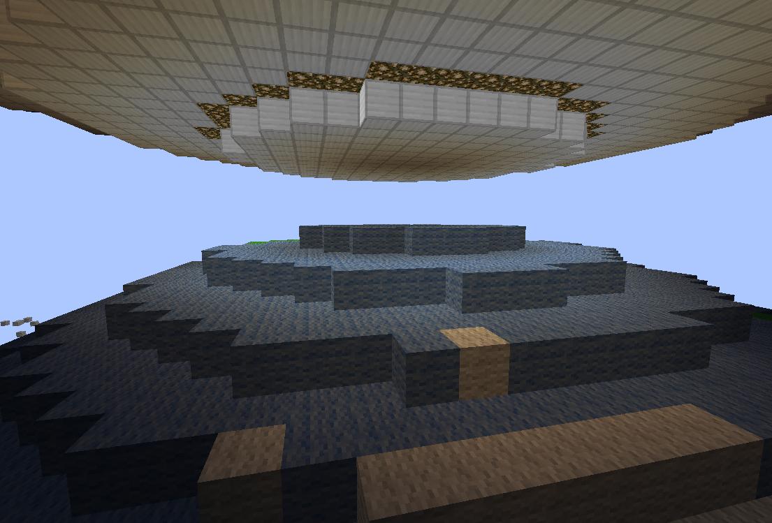 Steve's space armada Minecraft Map