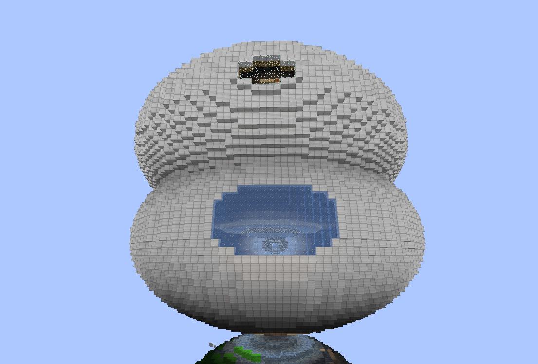 Steve's space armada Minecraft Map