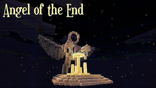 Angel of the End statue Minecraft Map