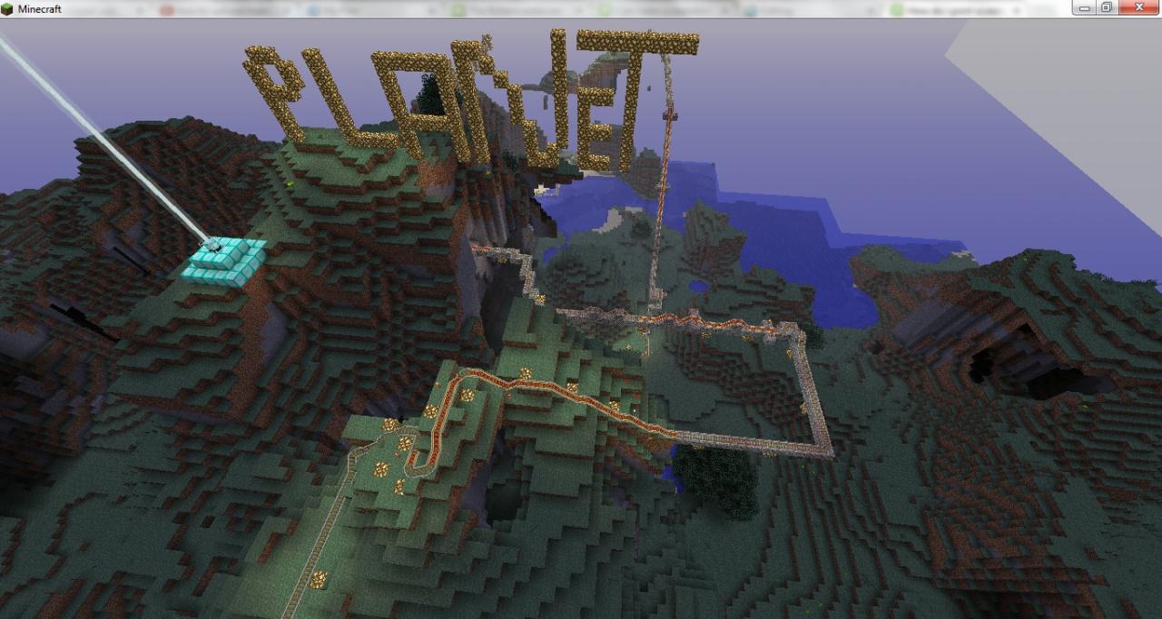The Rollercoaster Minecraft Map