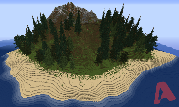 First WorldPainter map Minecraft Map