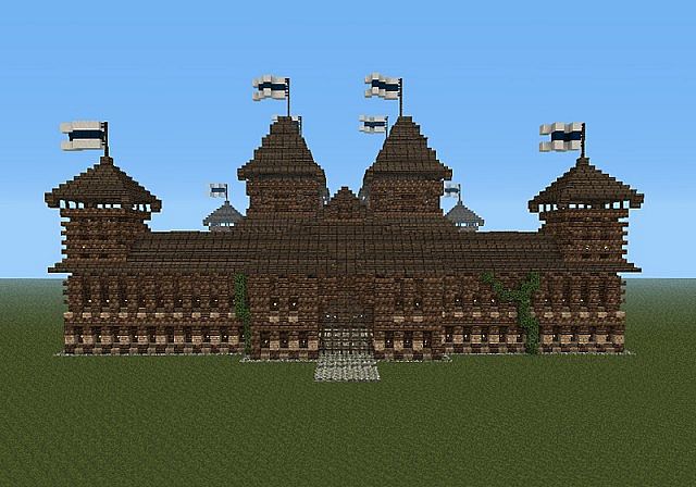 Small castle keep / spawn Minecraft Map