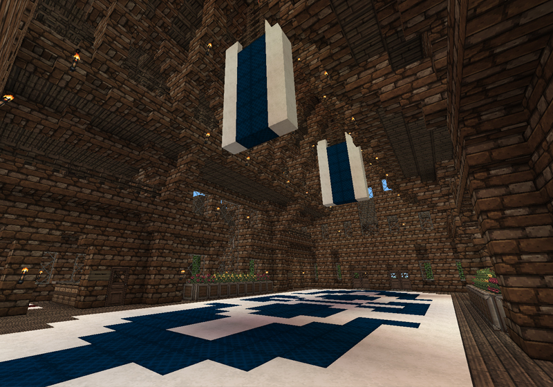 Small castle keep / spawn Minecraft Map