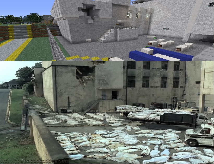 The Walking Dead Minecraft Map