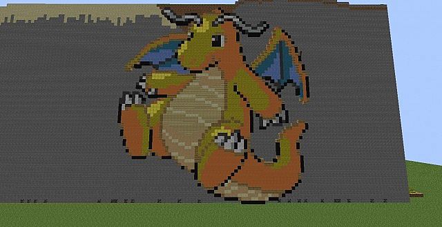 My Pixel Art Minecraft Map