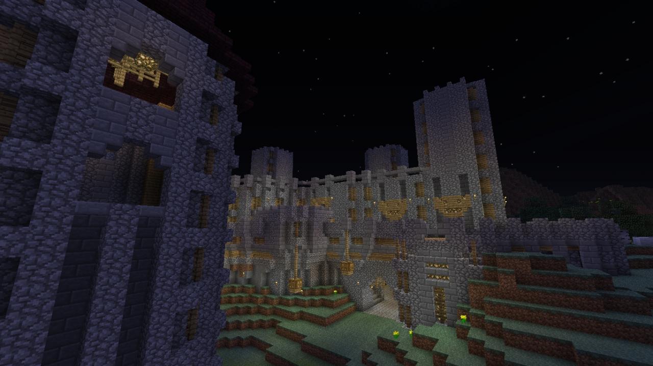 Castle - zombie attack! Minecraft Map