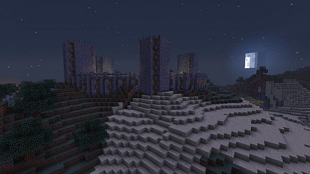 Castle - zombie attack! Minecraft Map