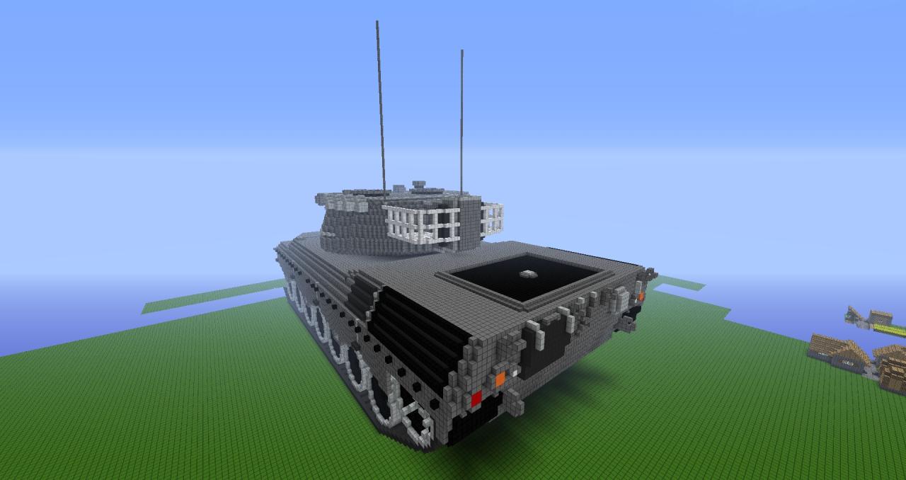 Leopard 1 tank Minecraft Map