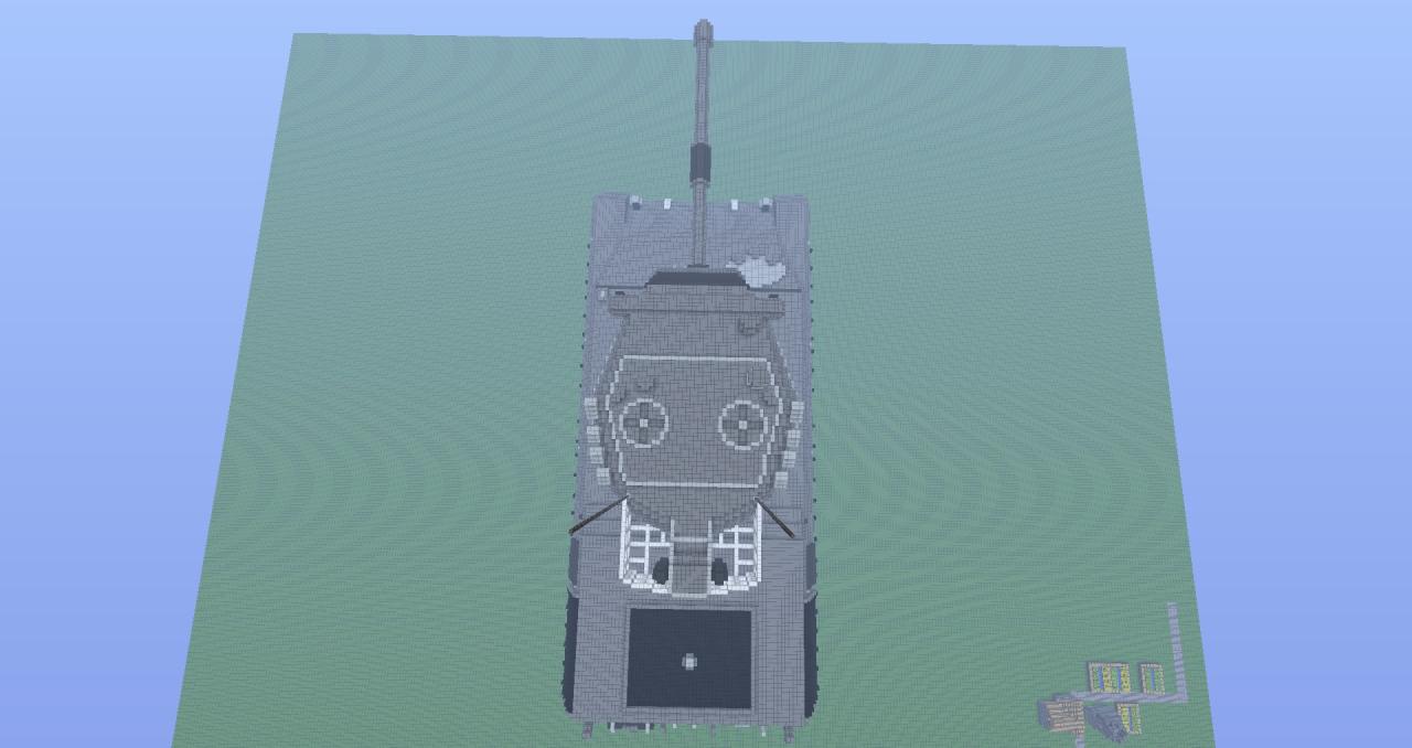 Leopard 1 tank Minecraft Map